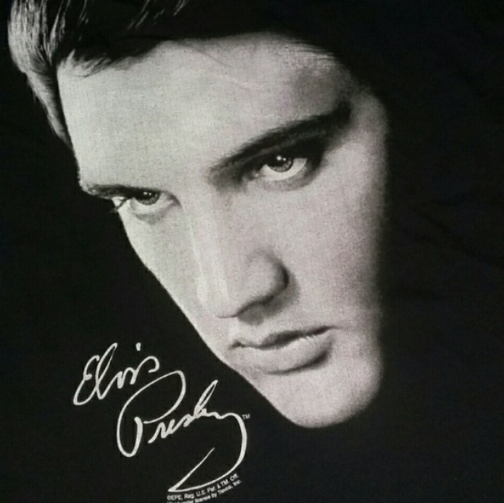 Elvis Presley Signature Shirt Graceland Country Tee - Gem